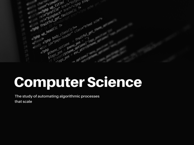 Computer Science Degrees: What Are They? And What’s the Difference ...